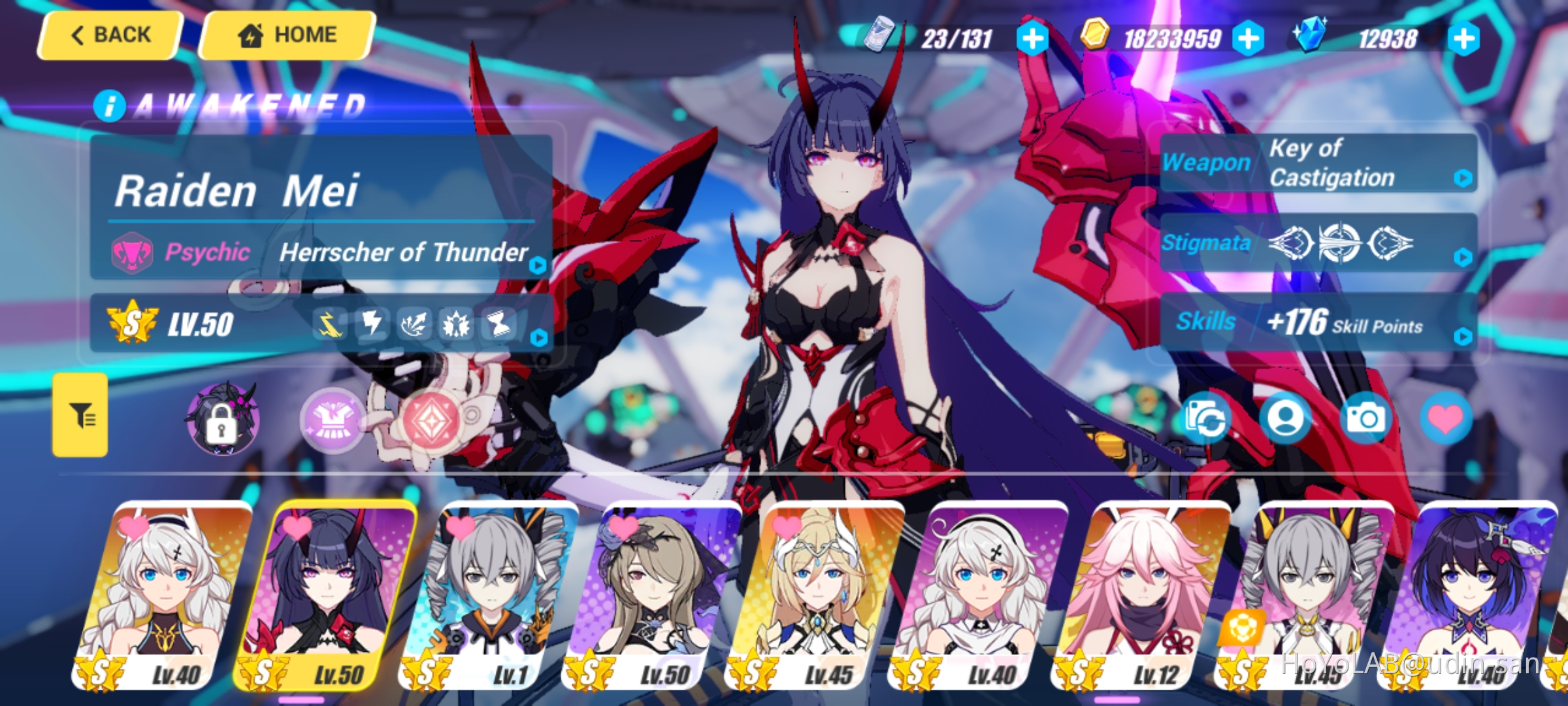 Account Report 01 Honkai Impact 3rd | HoYoLAB