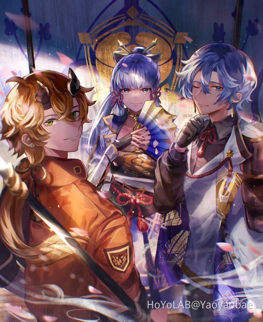 Kamisato Clan at your service Genshin Impact | HoYoLAB