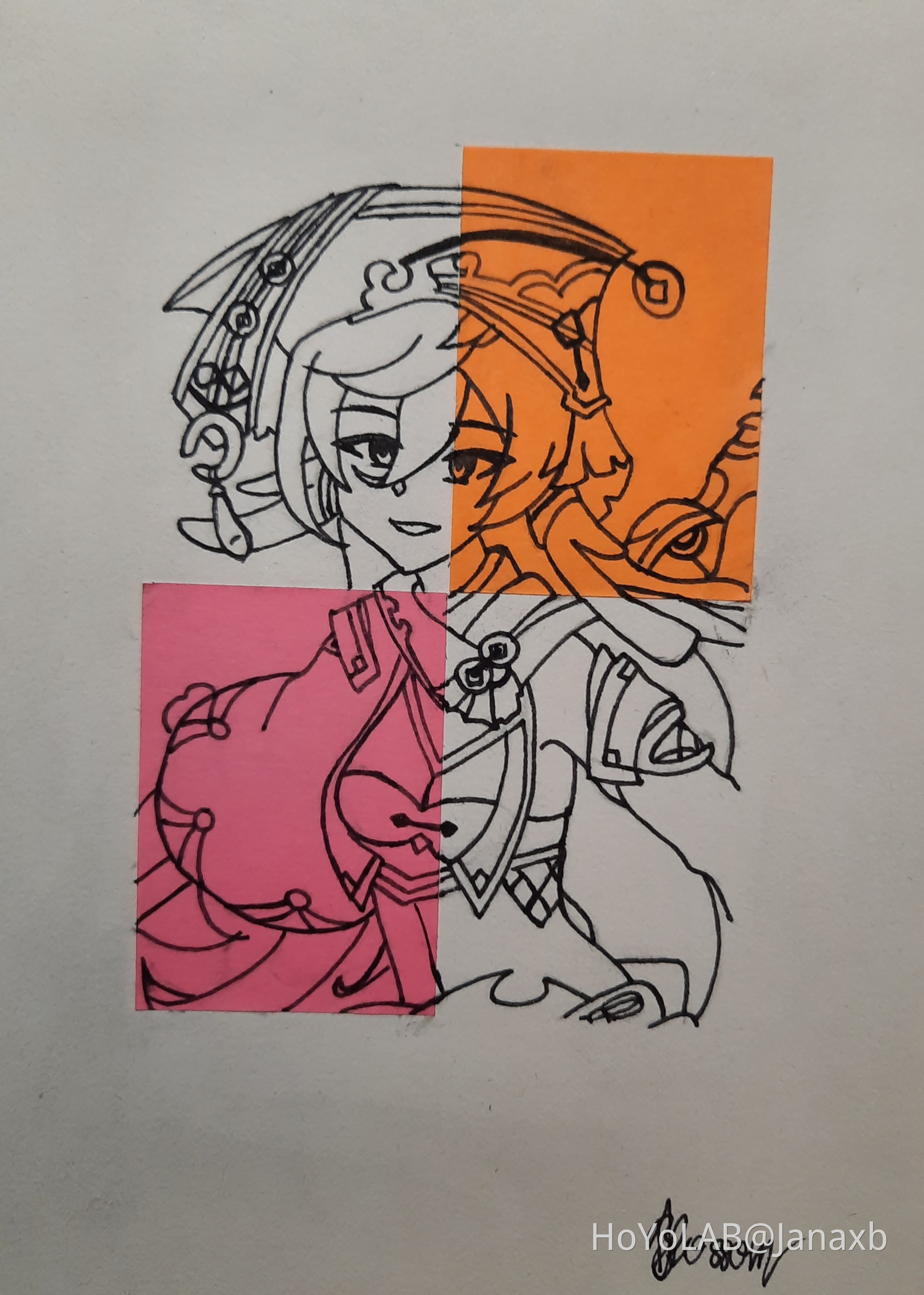 Yanfei Fan-Art Genshin Impact | HoYoLAB