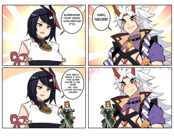 Best way to Get itto vision 😂 Genshin Impact | HoYoLAB