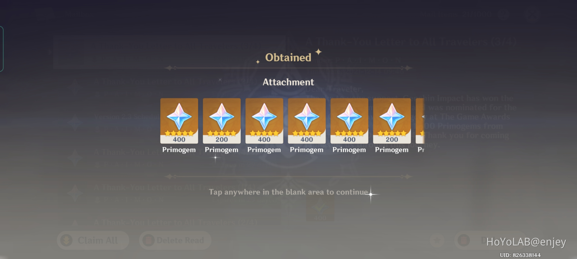 alt acc Genshin Impact | HoYoLAB