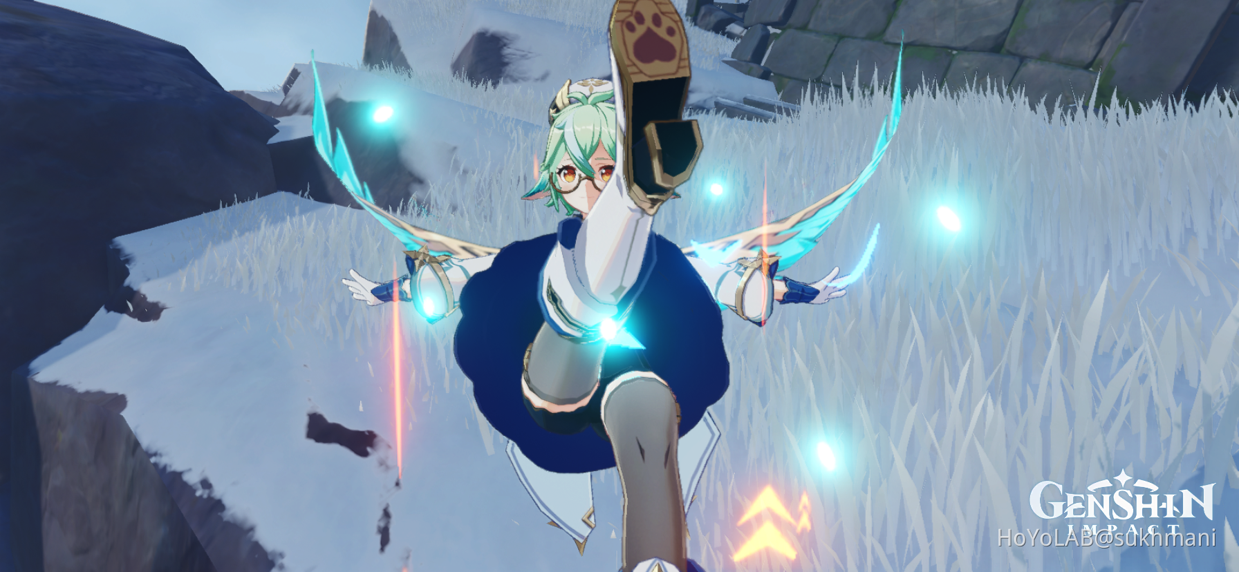 look at sucrose’s shoes!! Genshin Impact | HoYoLAB