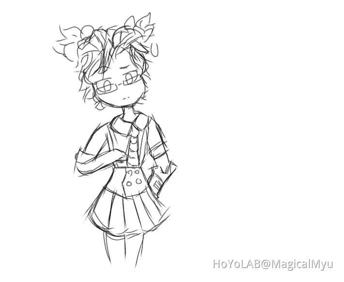 Drawing Einstein until the Anti-Entropy visual novels are translated ...