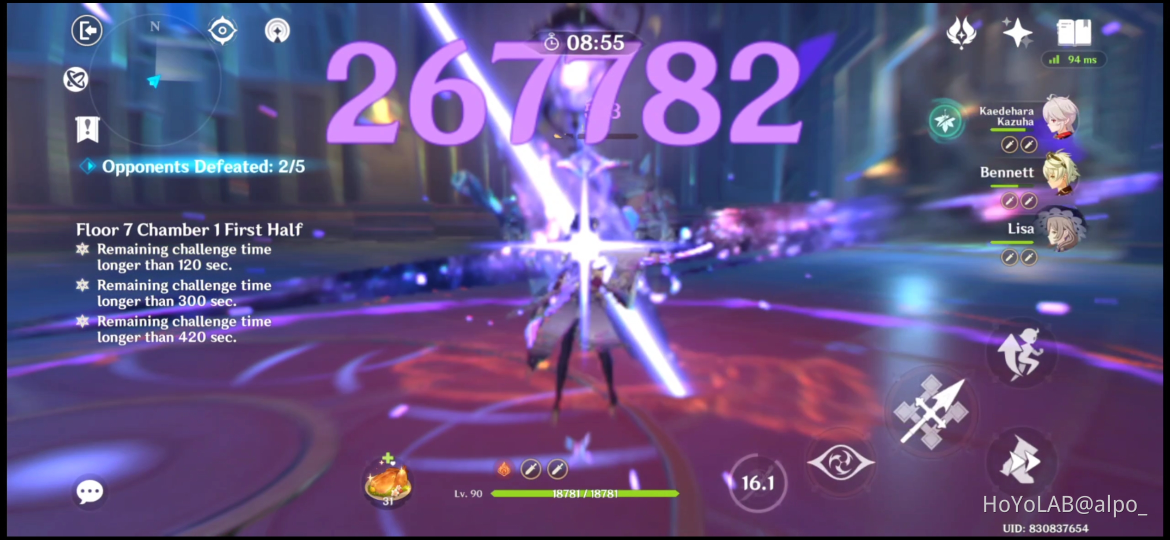 my highest c0 raiden shogun burst floor 7 Genshin Impact | HoYoLAB