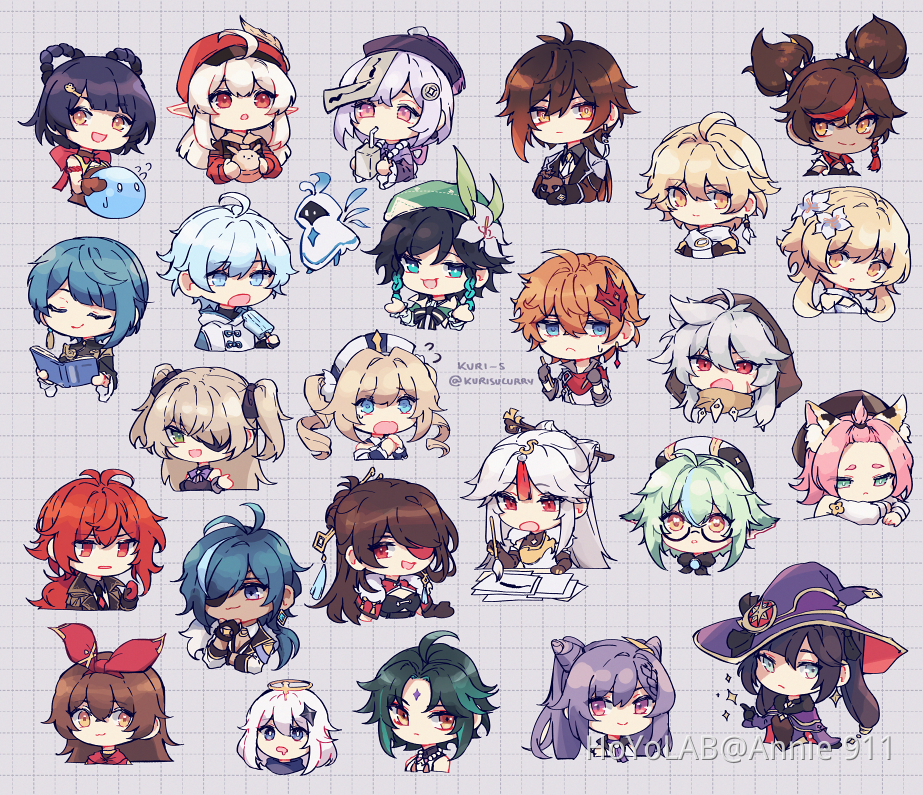 Chibi ;) Genshin Impact | HoYoLAB