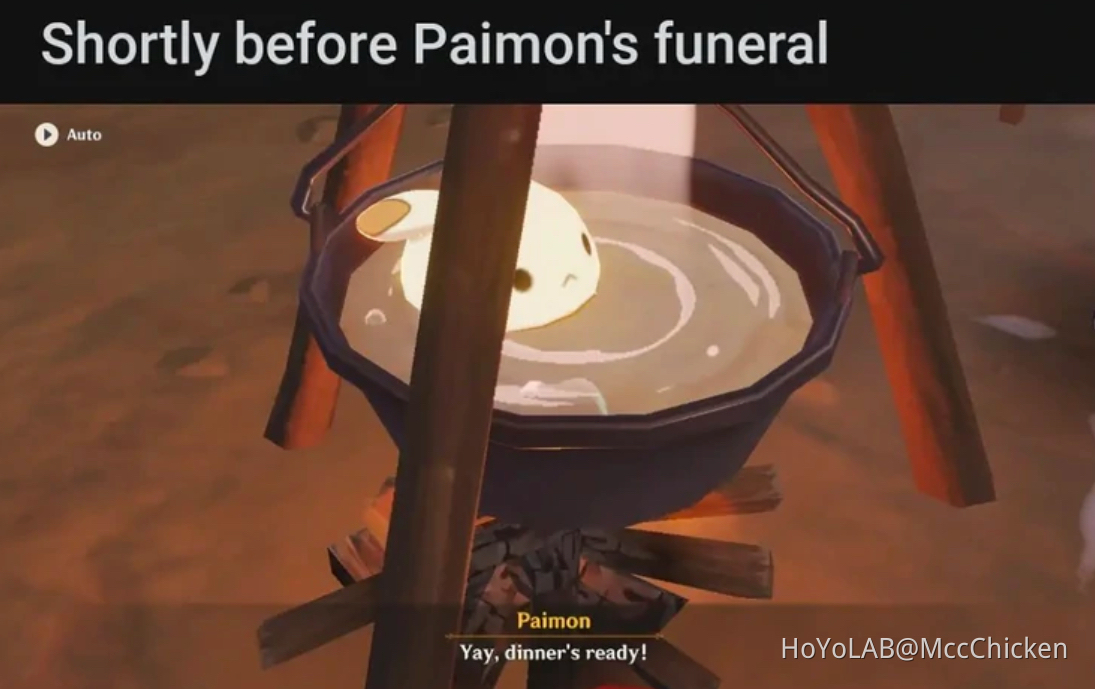 I found a certain disturbing image of paimon being dumb… Genshin Impact ...