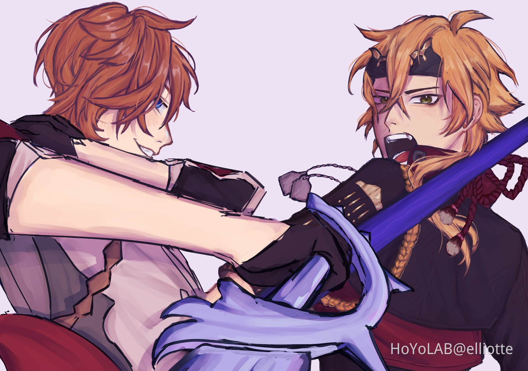 childe and thoma wip Genshin Impact | HoYoLAB