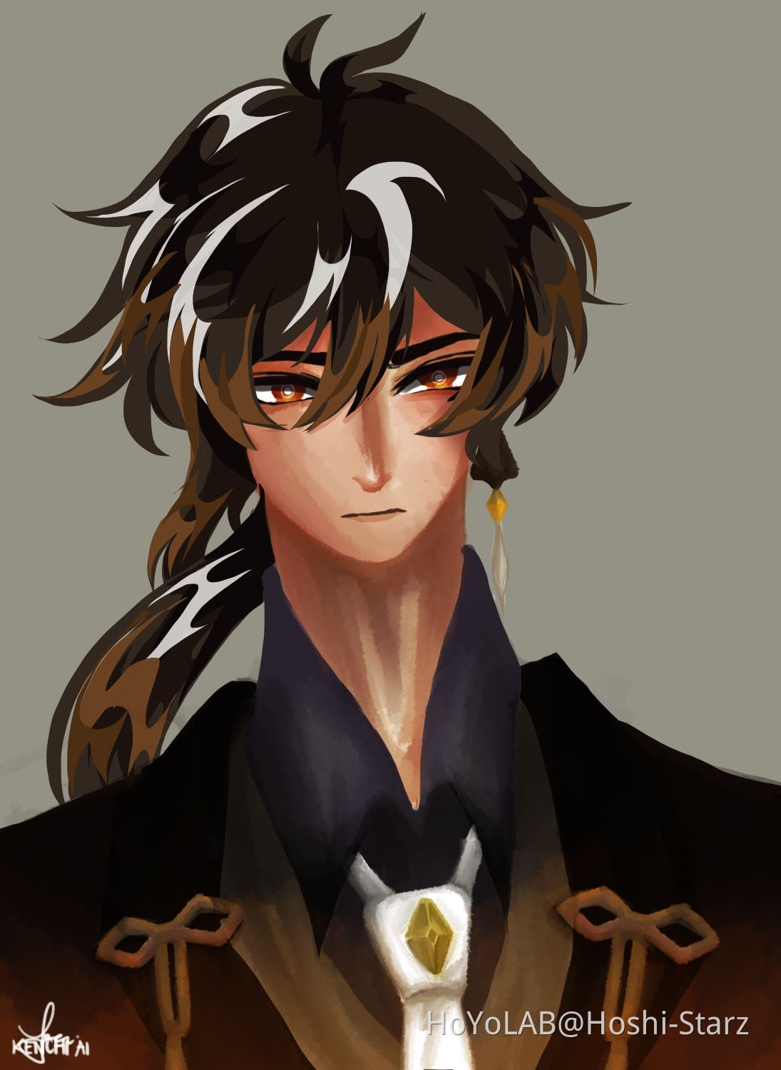 Zhongli Fan art Genshin Impact | HoYoLAB