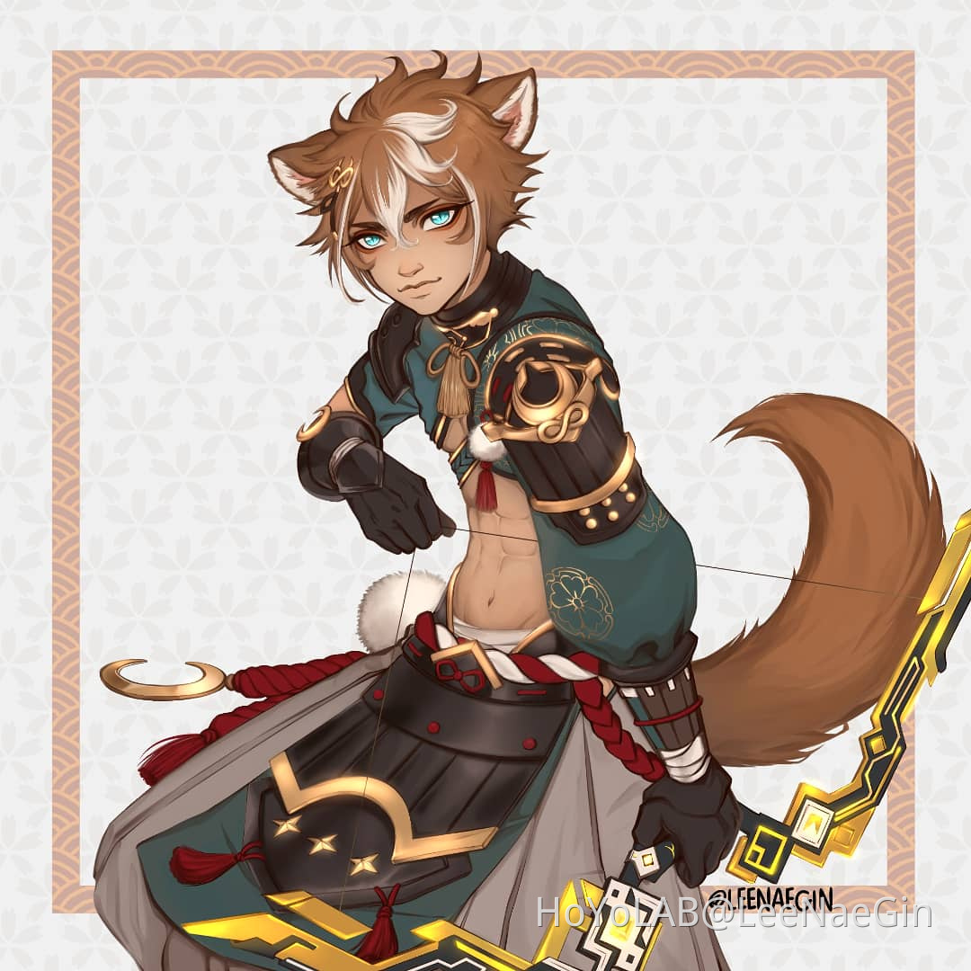 "General Gorou from Watatsumi Island" Genshin Impact | HoYoLAB