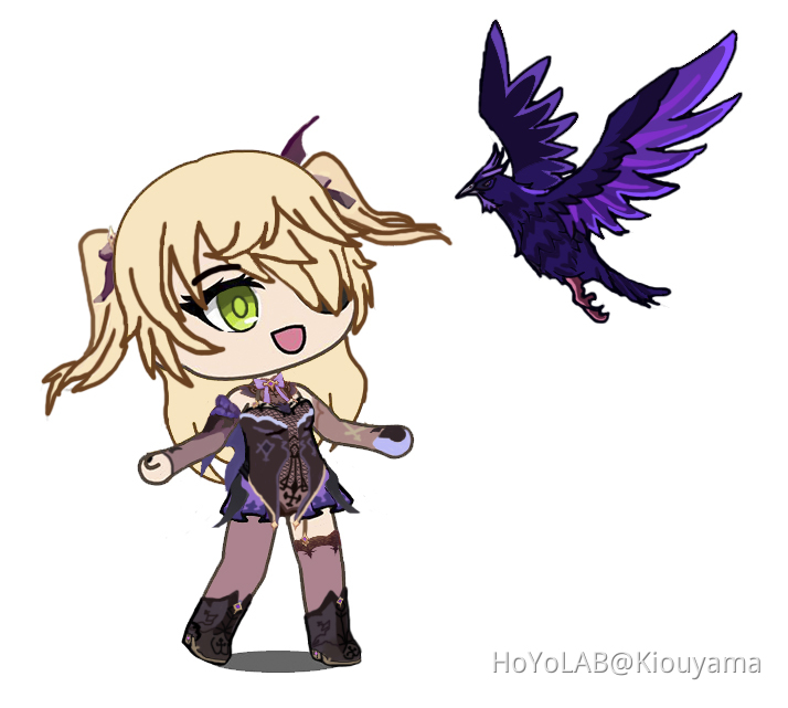 Fischl Chibi!! Genshin Impact | HoYoLAB