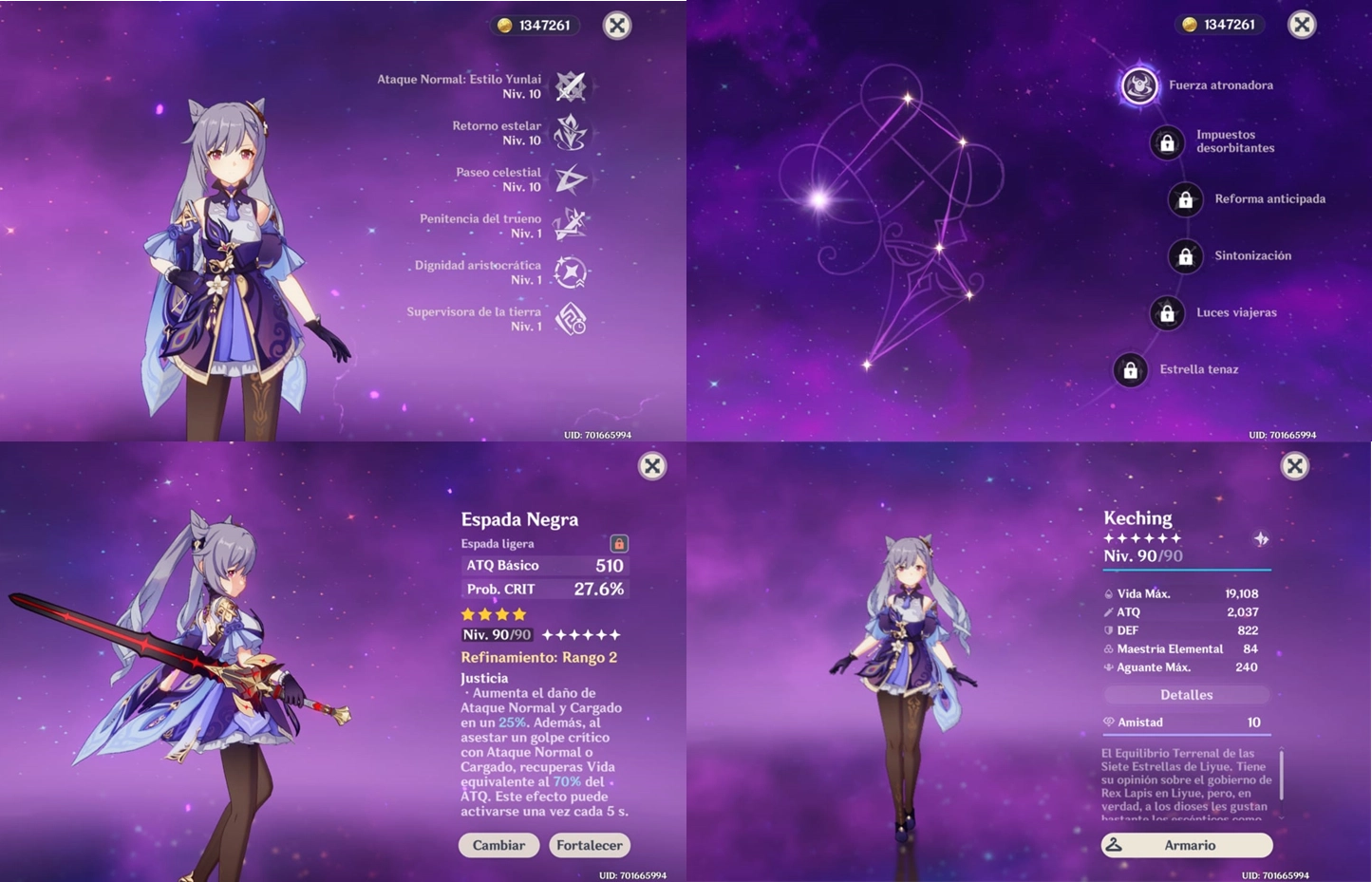 Build híbrida - Keqing (Keching) Genshin Impact | HoYoLAB