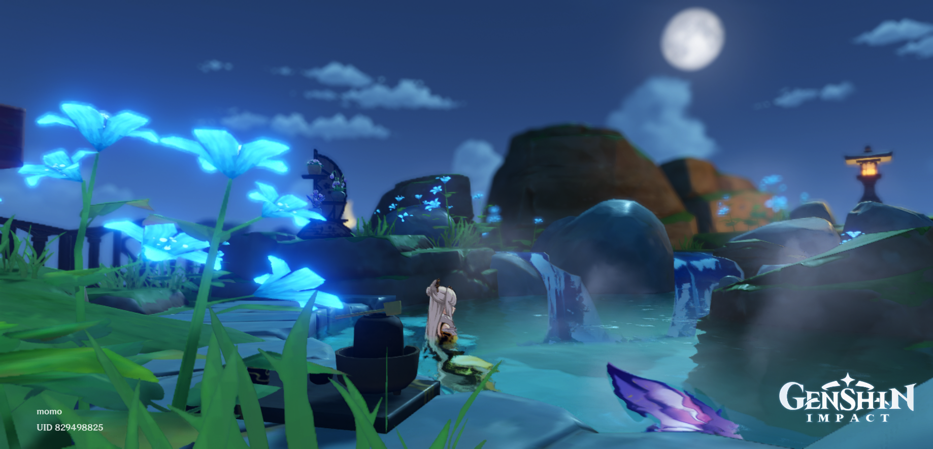 a moonlight Genshin Impact | HoYoLAB