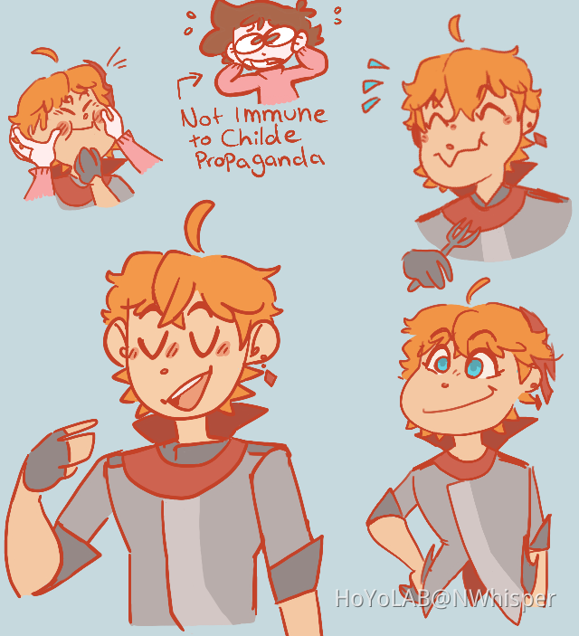 Childe Doodles 1 Genshin Impact | HoYoLAB