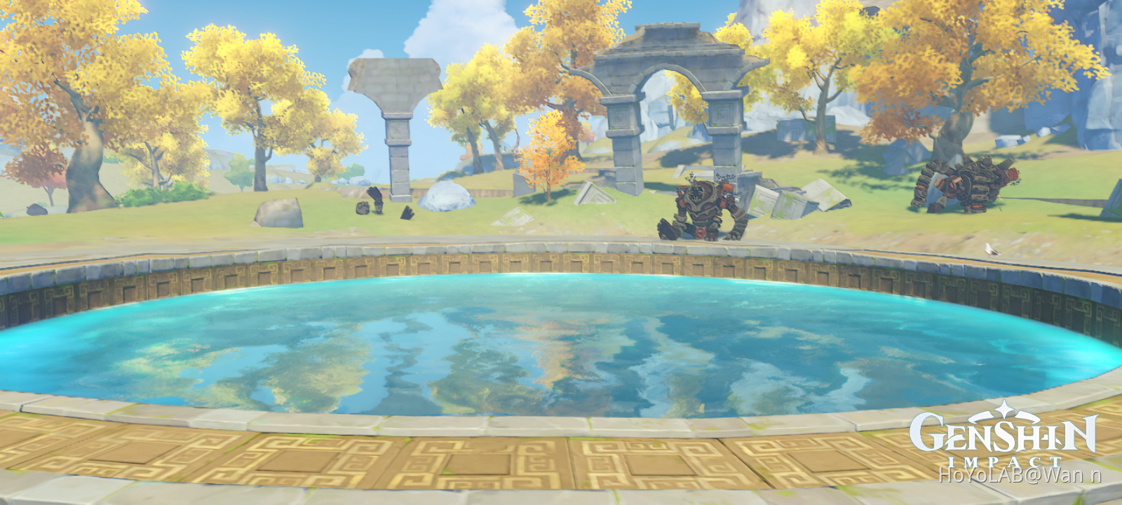 just finished fighting three ruin guards Genshin Impact | HoYoLAB