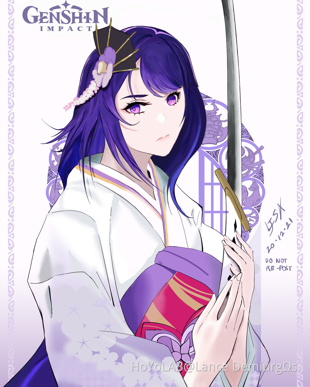 Raiden Makoto Genshin Impact | HoYoLAB