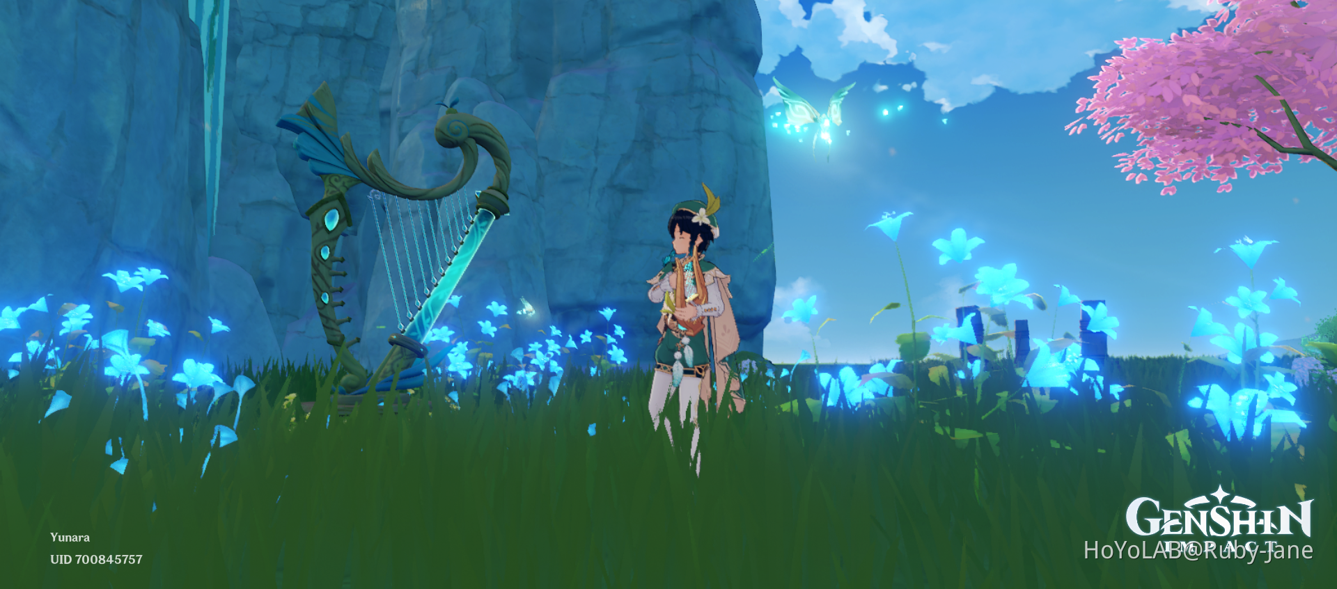 These crystal flies look so pretty in my tp | Genshin Impact | HoYoLAB