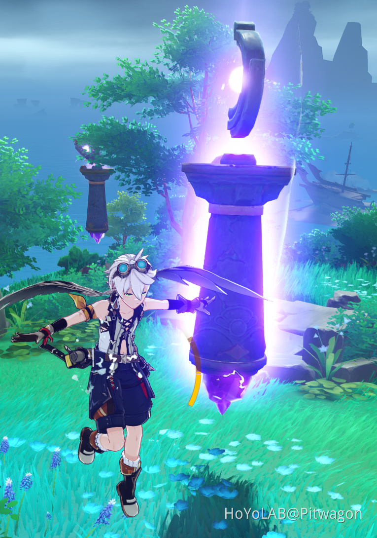 Search for the missing part to repair the ward quest broken Genshin ...