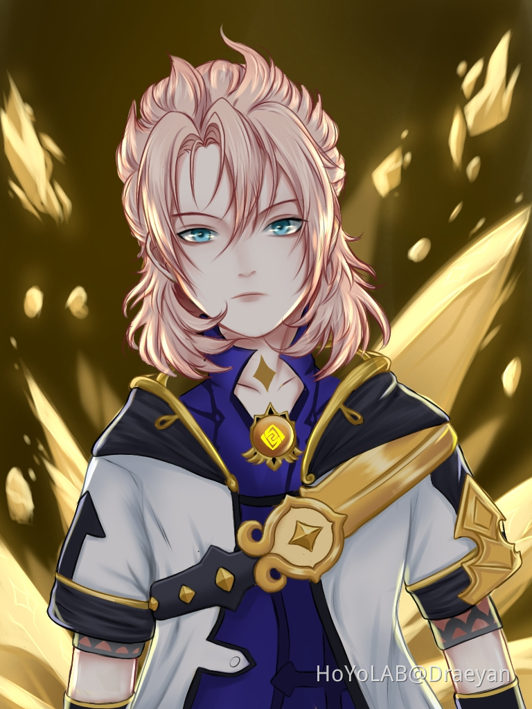 The Chalk Prince (Albedo Fan Art) Genshin Impact | HoYoLAB