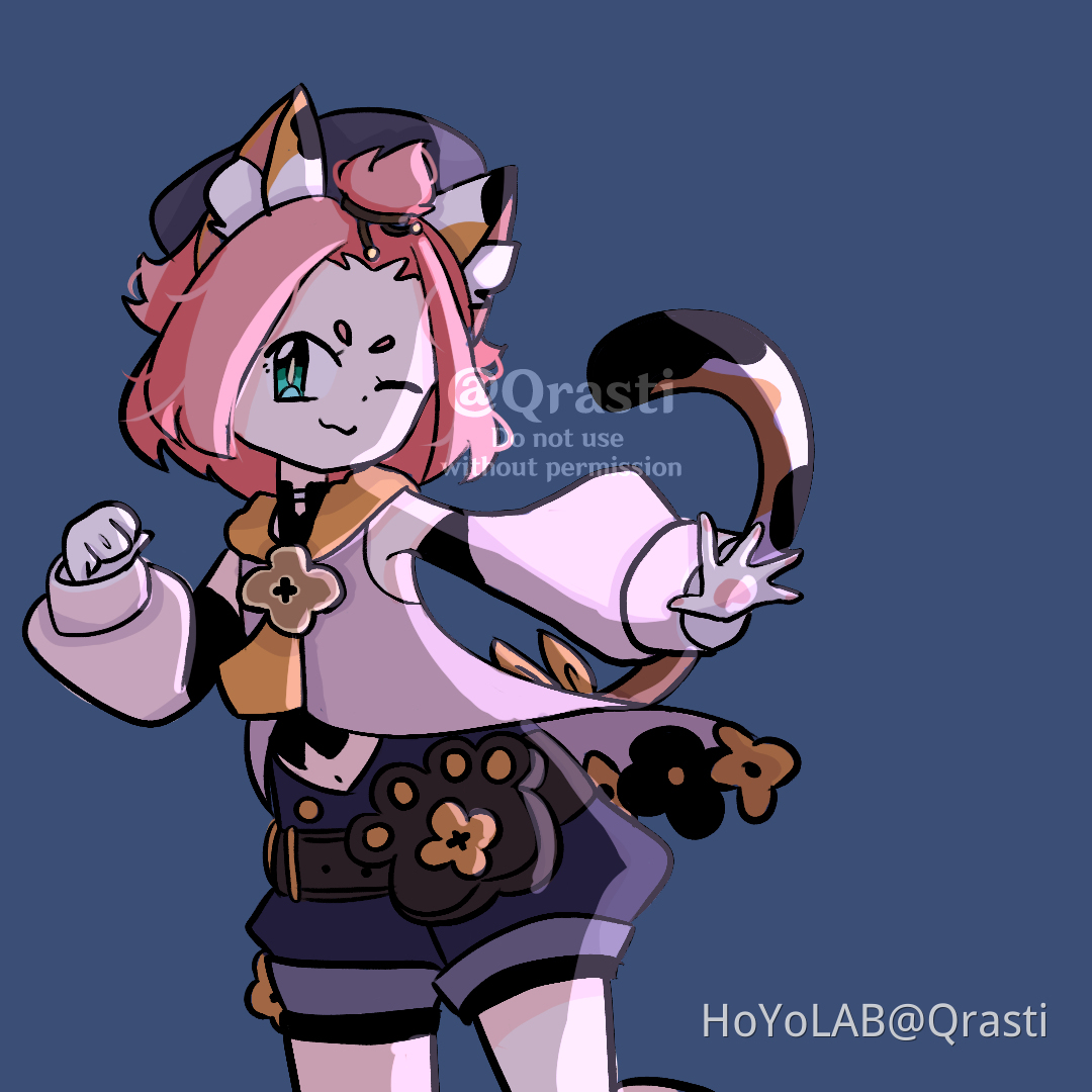 Diona // drawing Genshin Impact | HoYoLAB