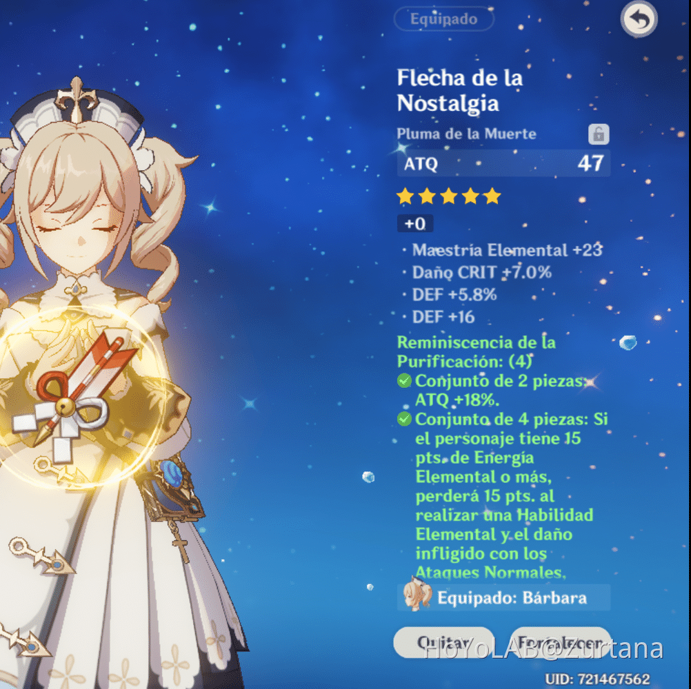 Build Barbara DPS Genshin Impact | HoYoLAB