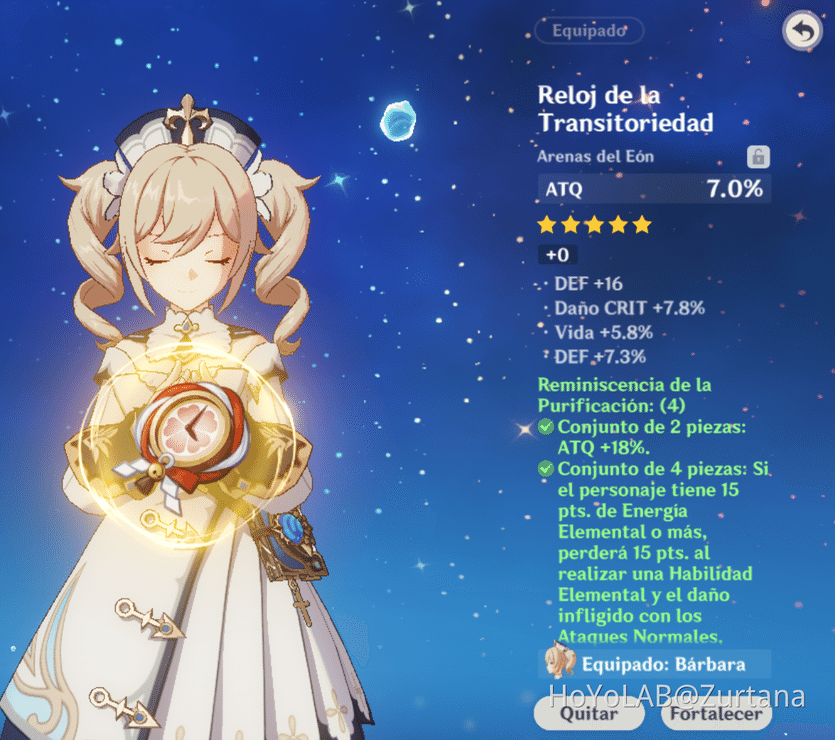 Build Bárbara DPS | Genshin Impact | HoYoLAB