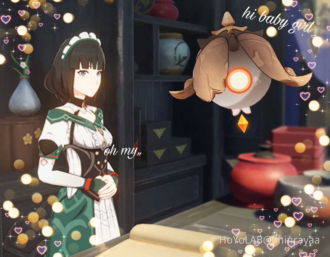 Katheryne x Geo Specter Genshin Impact | HoYoLAB