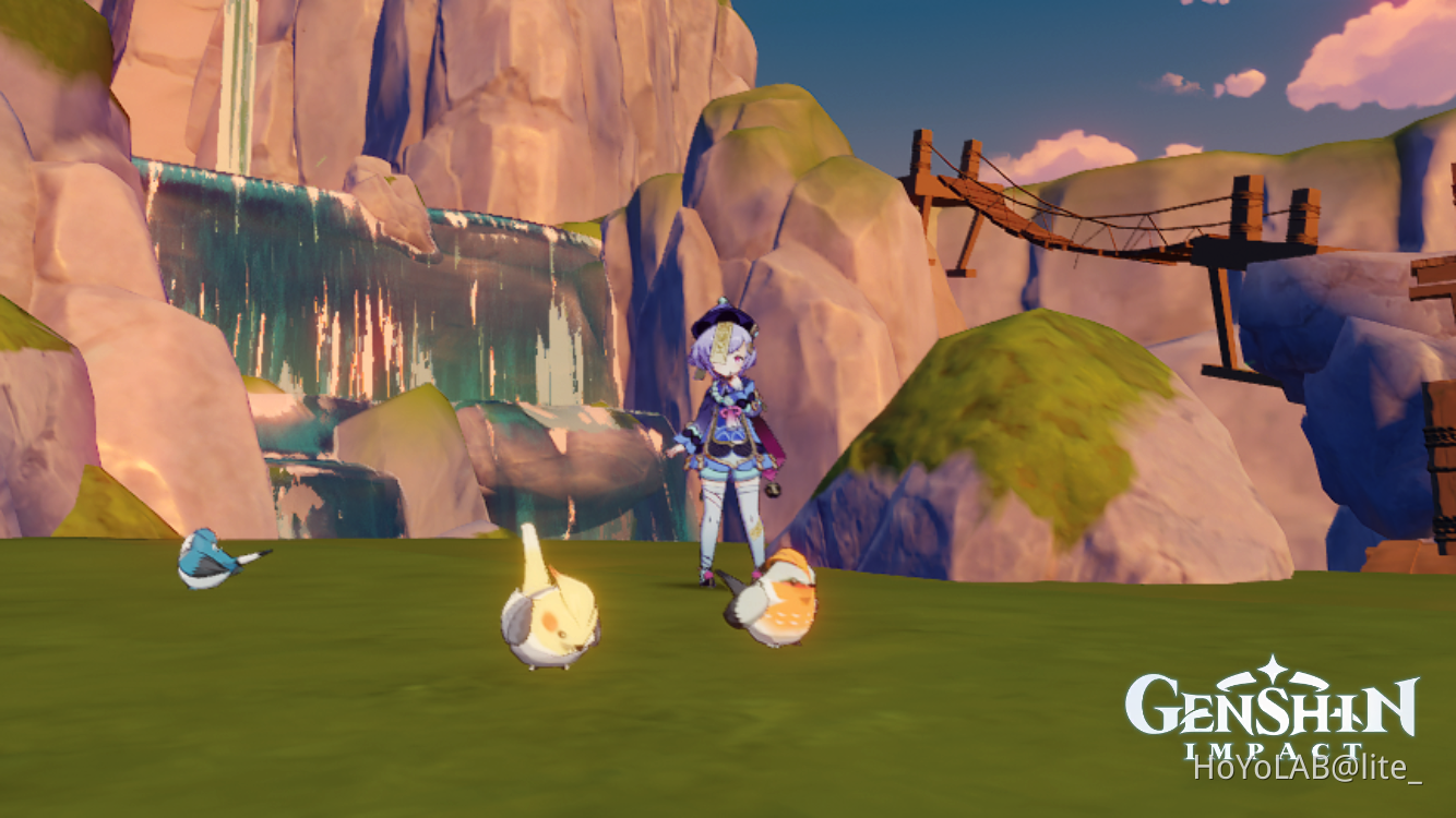 Omni-Ubiquity net means Qiqi can finally get a pet finch! Genshin ...