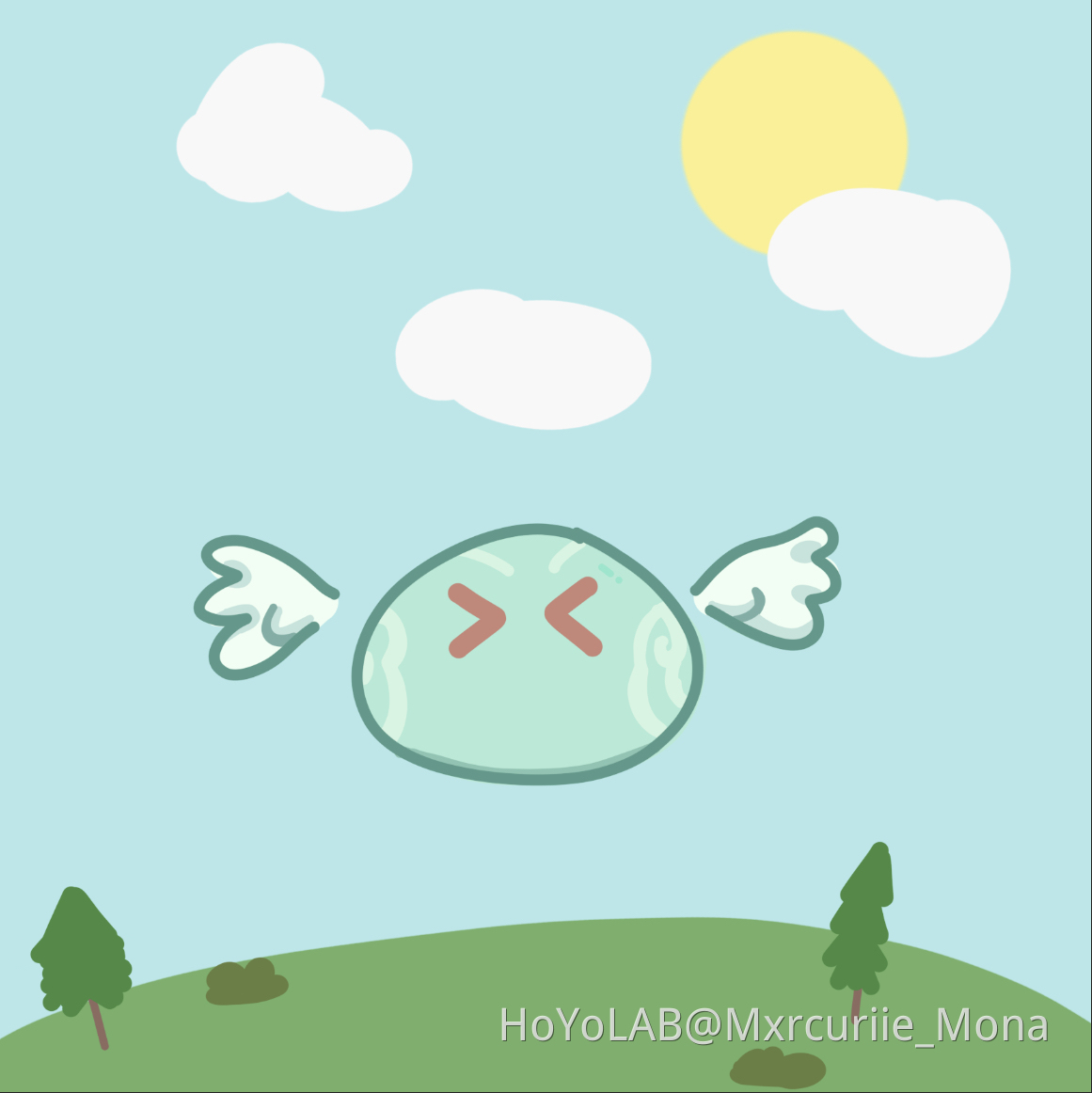cute anemo slime! Genshin Impact | HoYoLAB