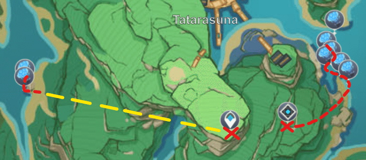 Rutas de Farmeo para Kaedehara Kazuha y Razor | +145 de Hongo Marino y ...