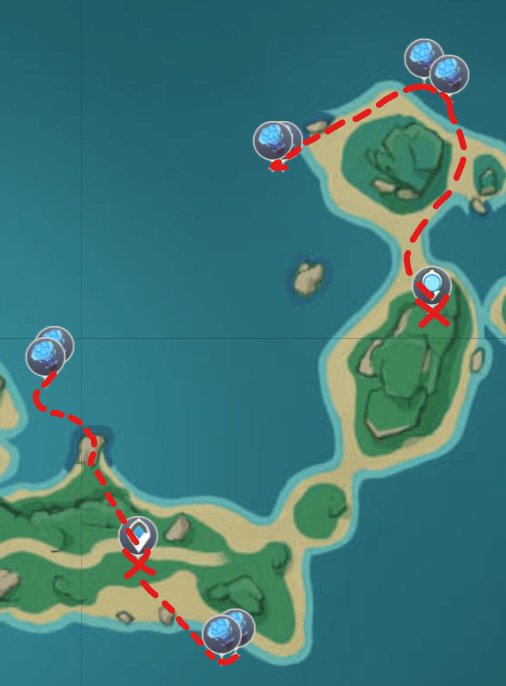 Rutas de Farmeo para Kaedehara Kazuha y Razor | +145 de Hongo Marino y ...