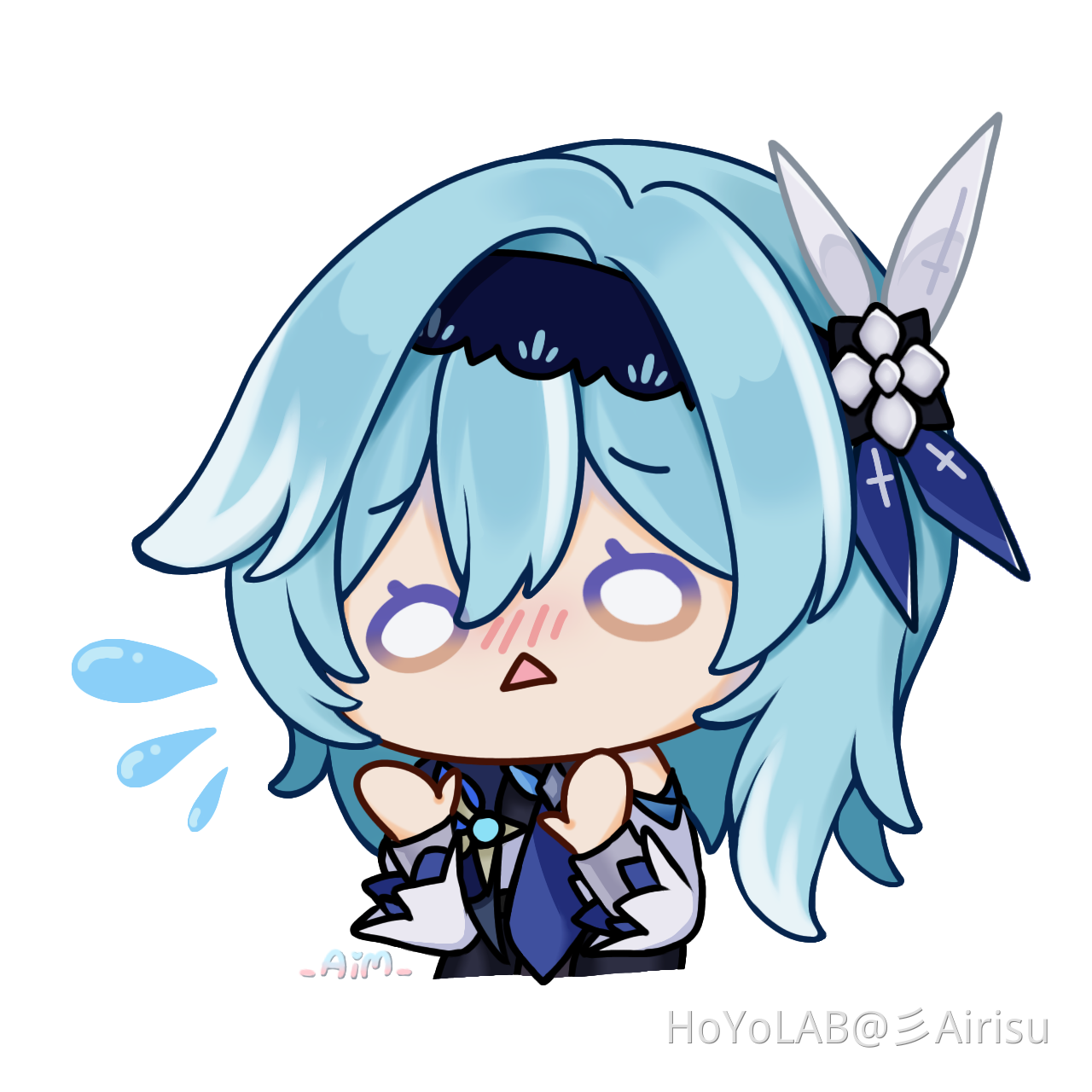 Eula sticker Genshin Impact | HoYoLAB