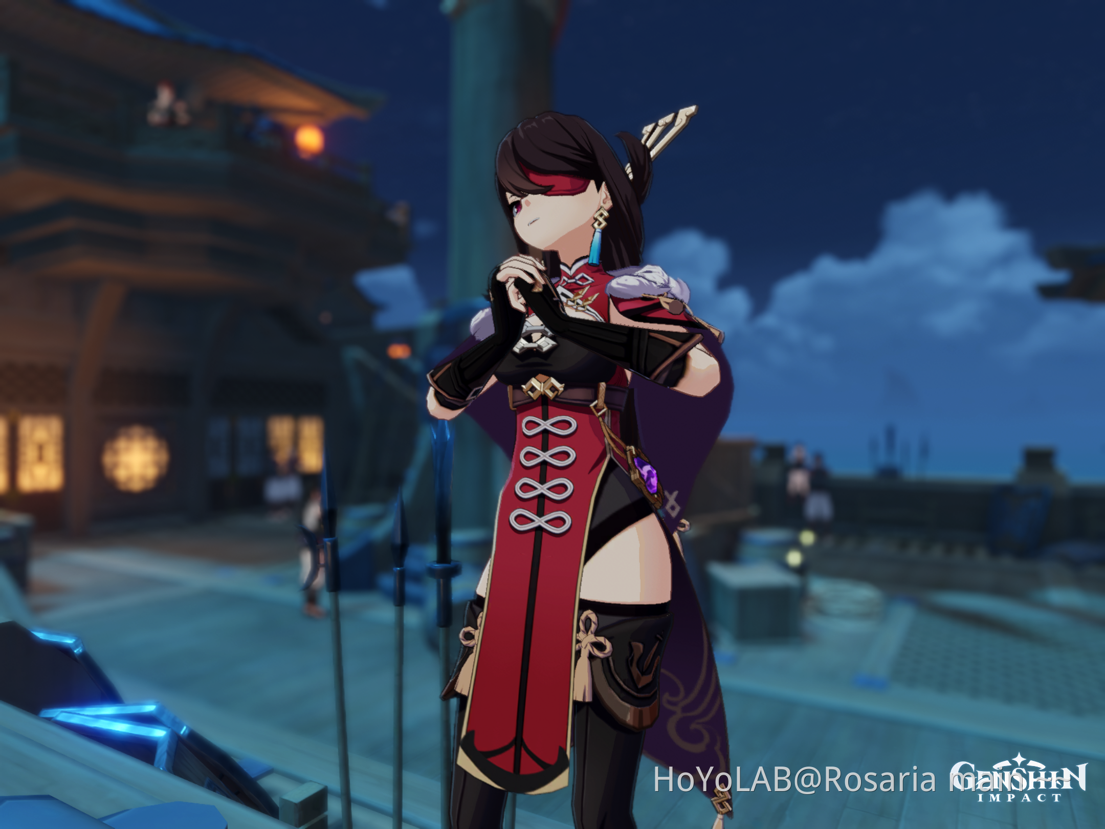 Beidou and her ship Genshin Impact | HoYoLAB