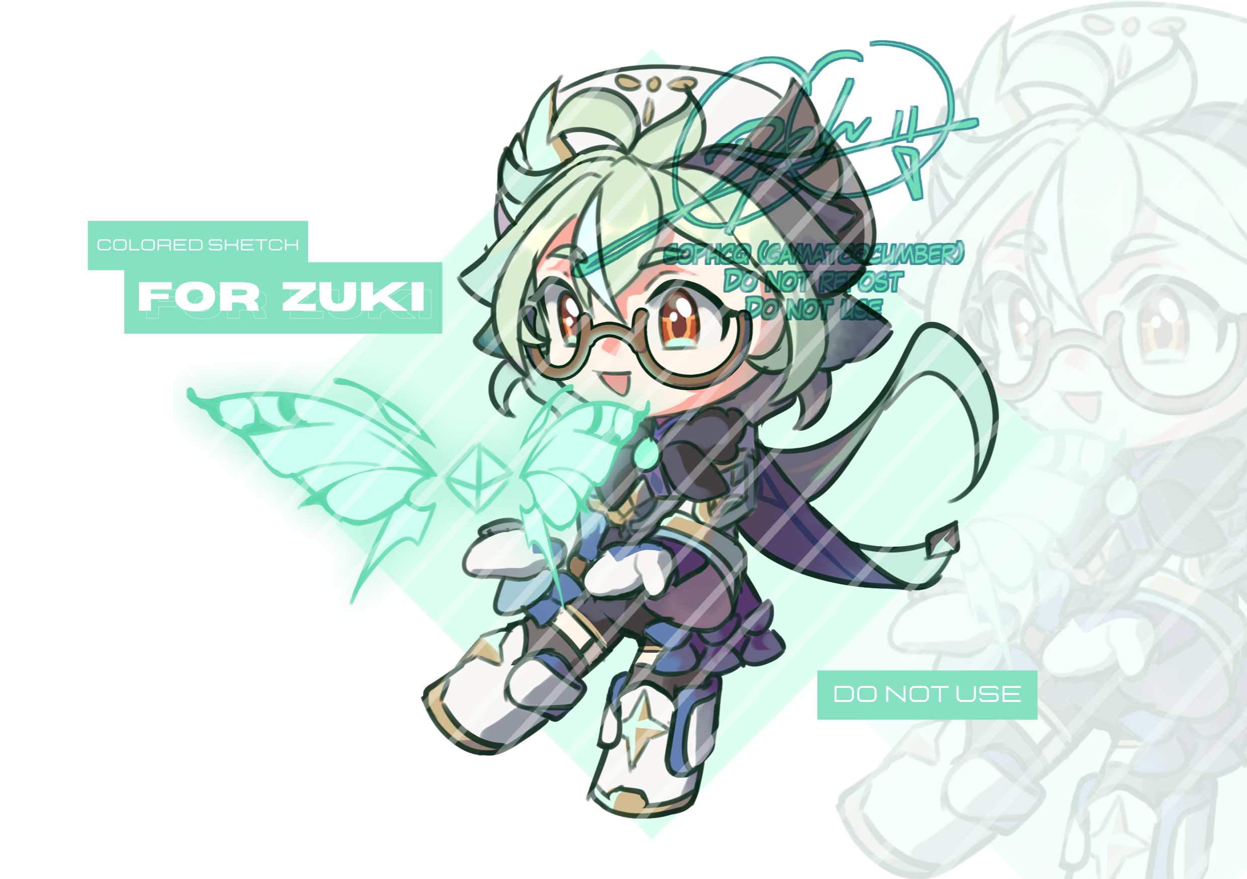 Chibi Sucrose Genshin Impact | HoYoLAB