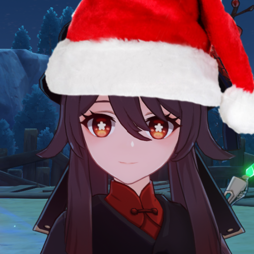 putting Christmas hats on my favorite Genshin Impact characters ...