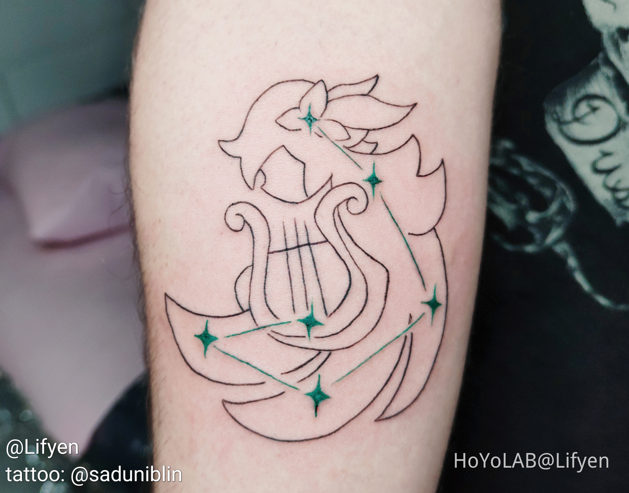 Tattoo Venti Constellation "Carmen Dei" Genshin Impact | HoYoLAB