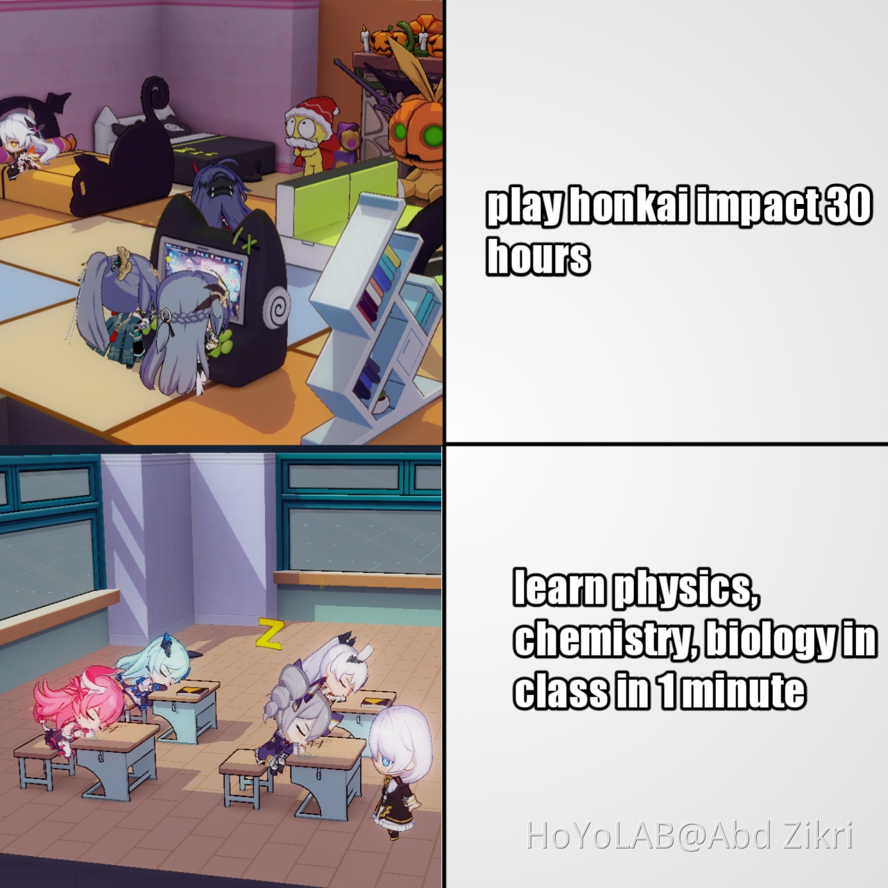 keseharian di St. Freya High Honkai Impact 3rd | HoYoLAB