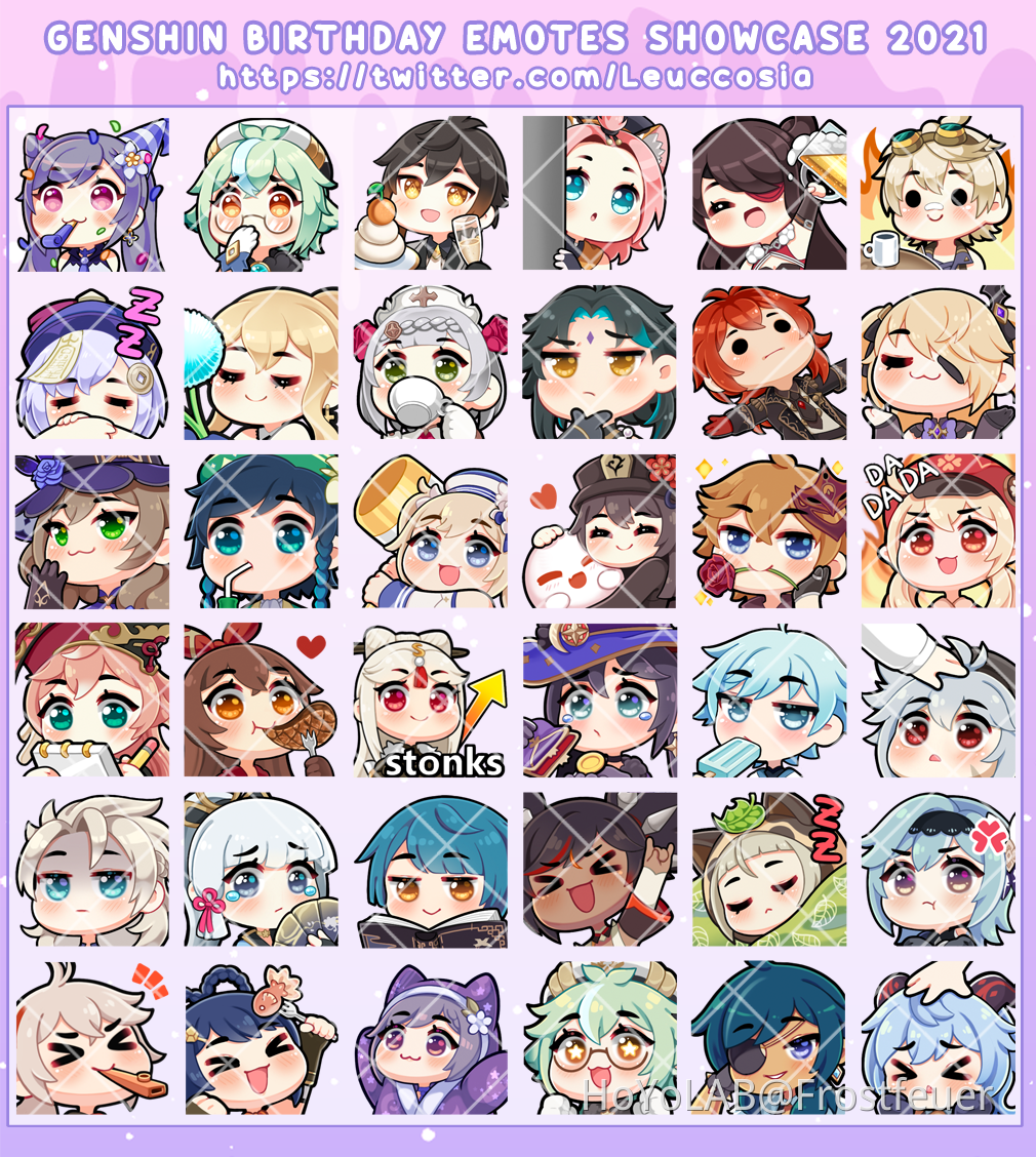 Genshin Birthday Emote Summary 2021 Genshin Impact | HoYoLAB