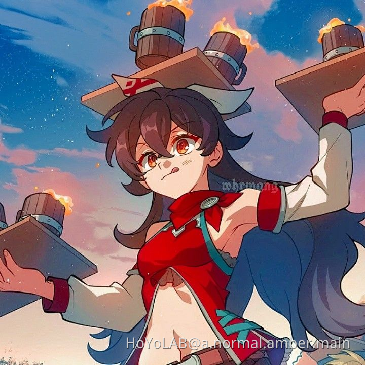 an amber main appeared! Genshin Impact | HoYoLAB