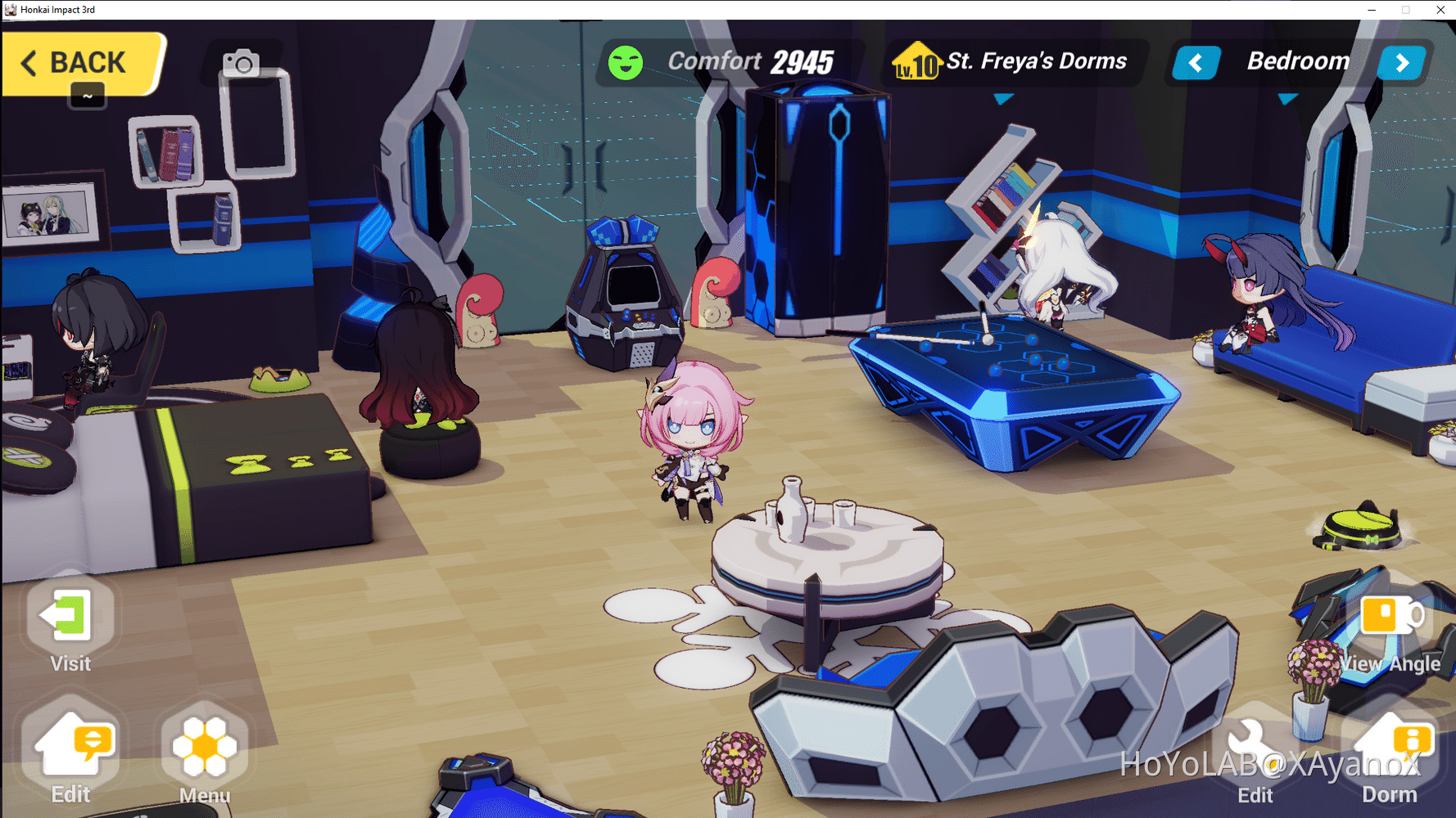 character conversations in the dorm Honkai Impact 3rd | HoYoLAB