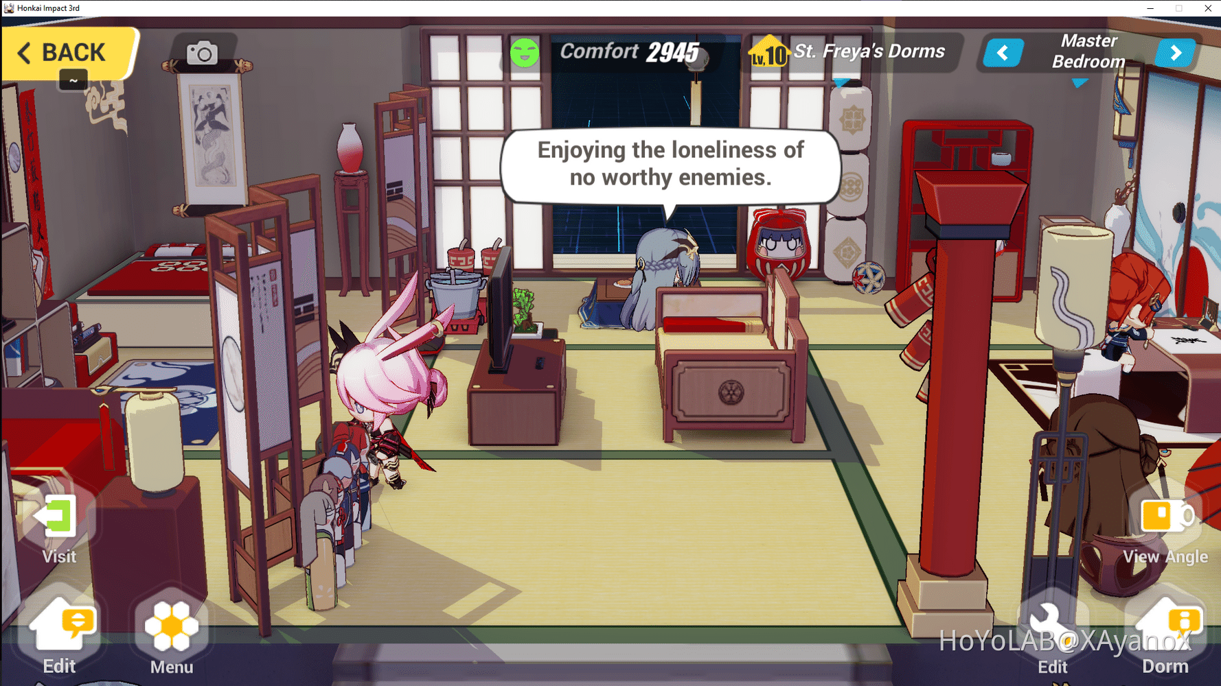 character conversations in the dorm Honkai Impact 3rd | HoYoLAB
