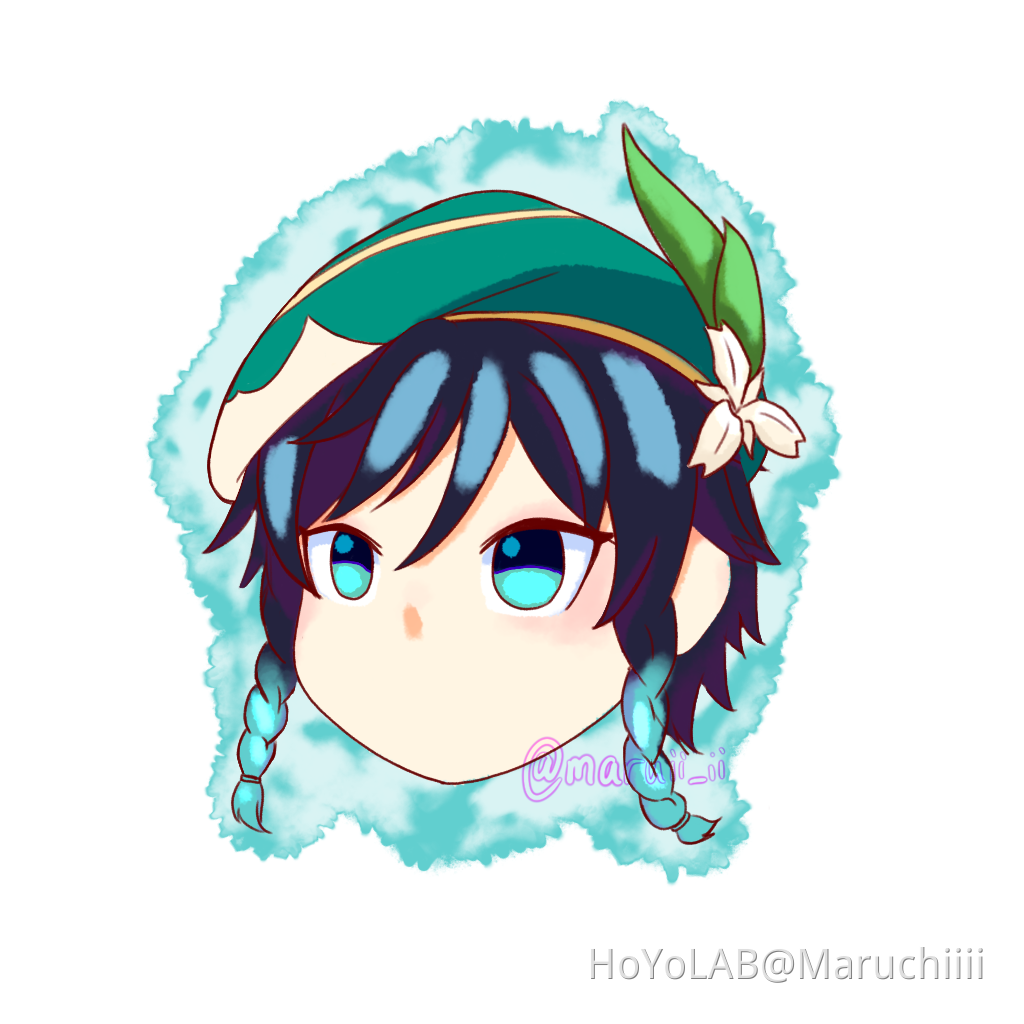 Venti and Aether chibi Genshin Impact | HoYoLAB