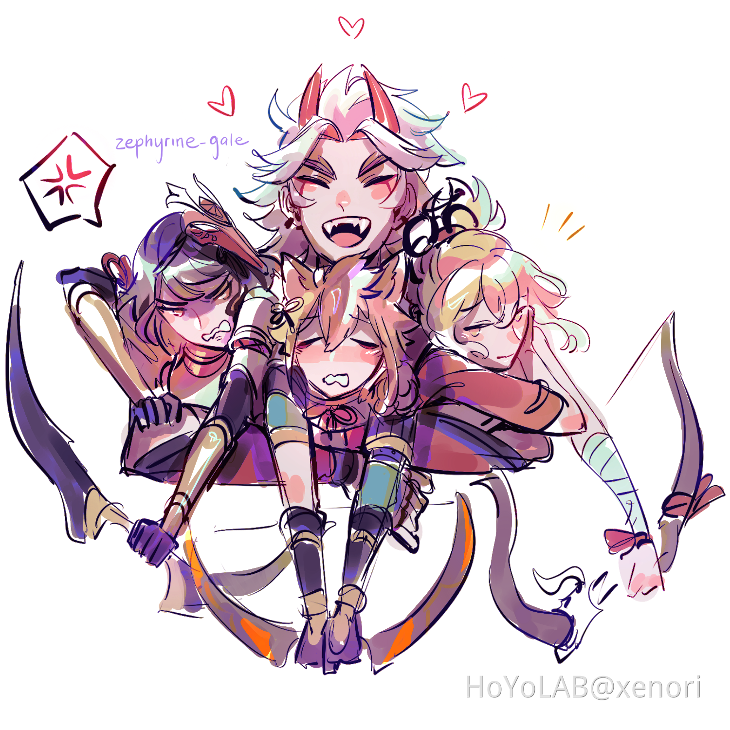 Itto and his favorite archers