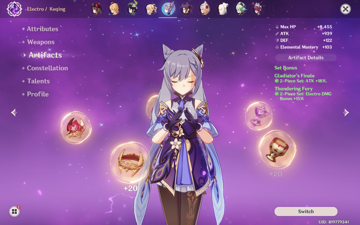 Keqing's New Skin Genshin Impact | HoYoLAB