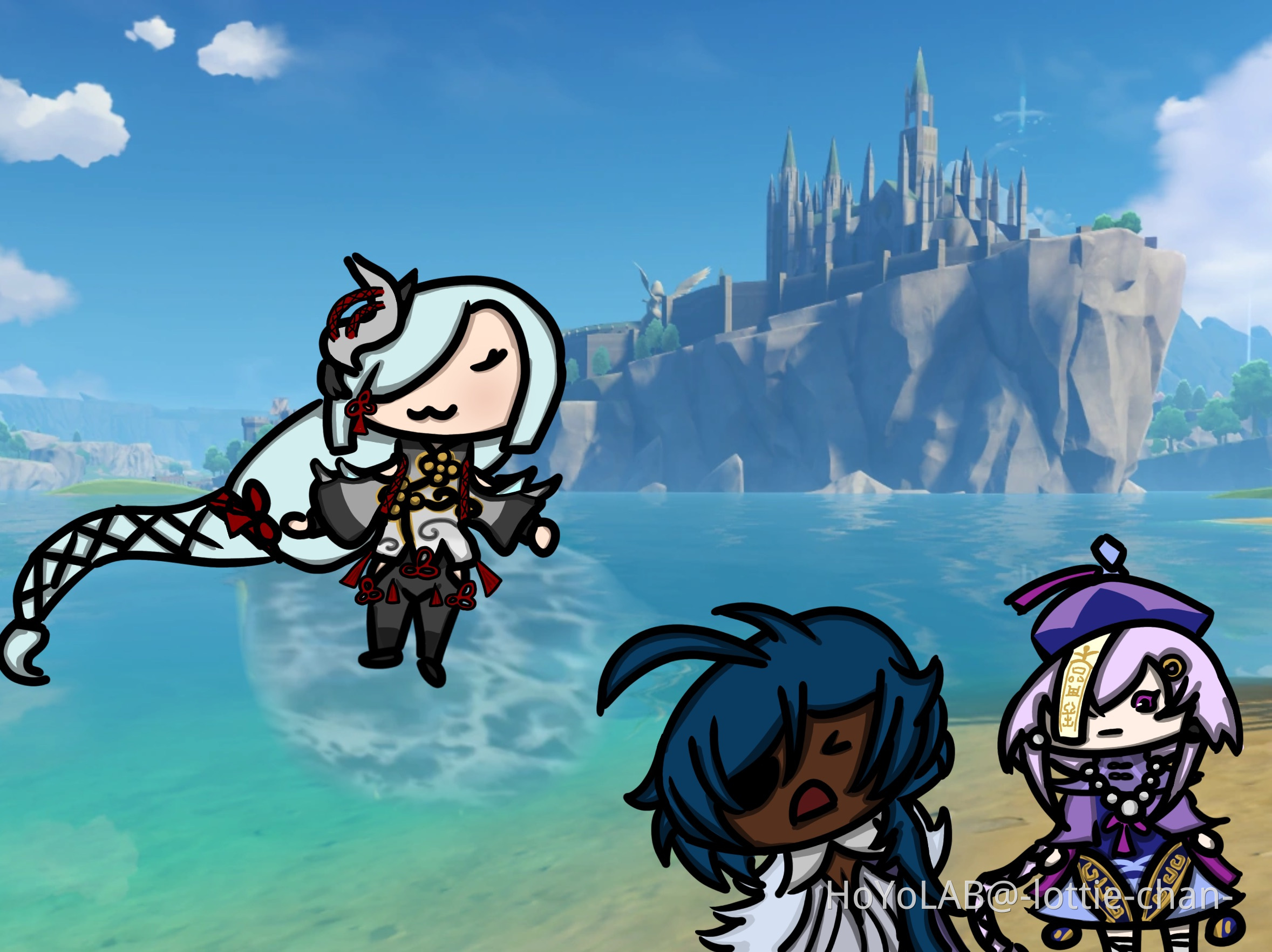 Shenhe - the new ice bridger? Genshin Impact | HoYoLAB