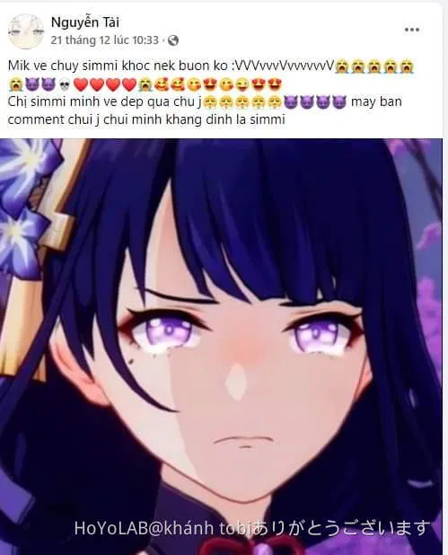 Ôi không,fan simcu lại so sánh Ei với simcu ư!!!! Genshin Impact | HoYoLAB