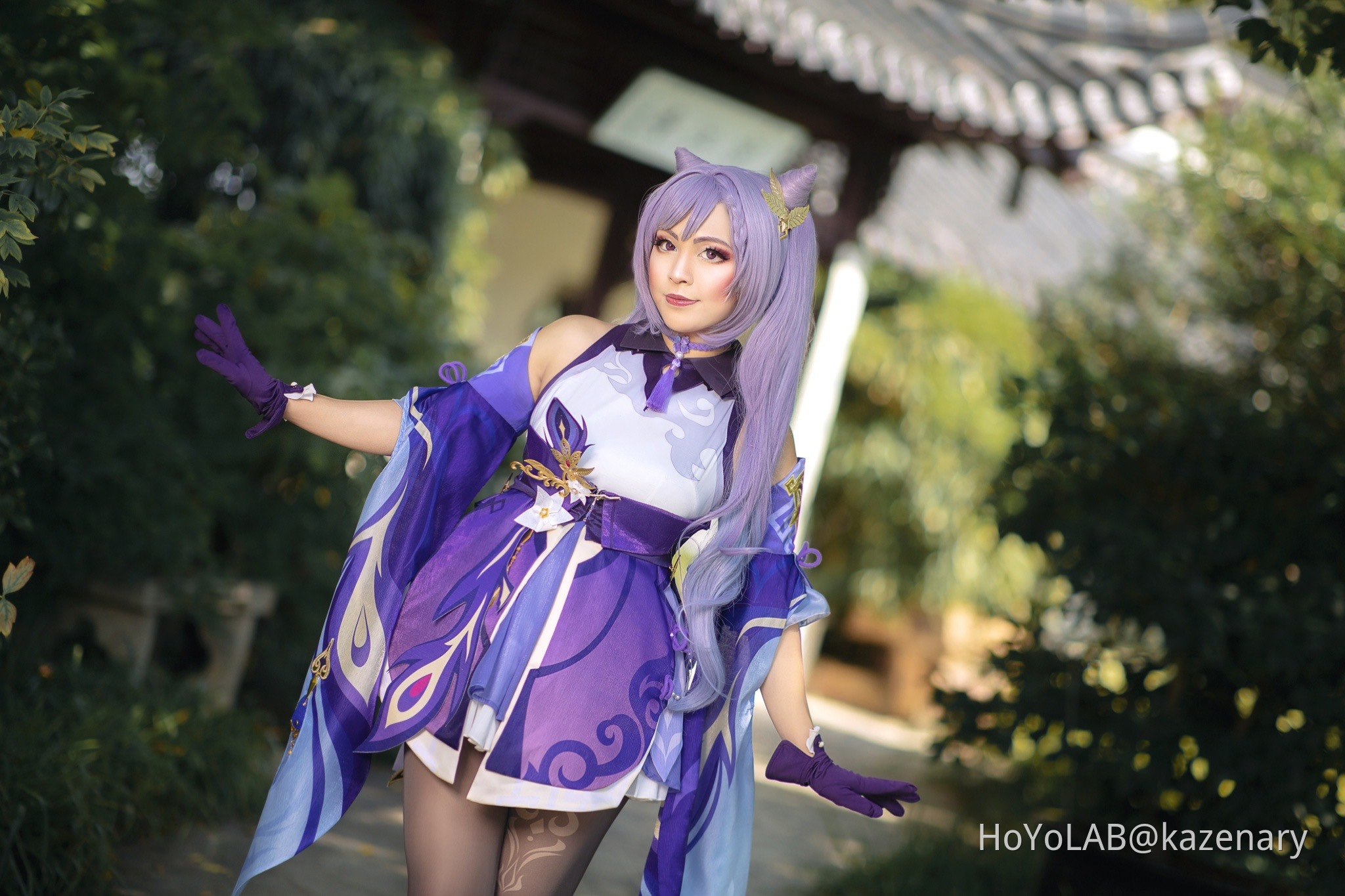 Merry Christmas & here’s my Keqing Cosplay 💜 Genshin Impact | HoYoLAB