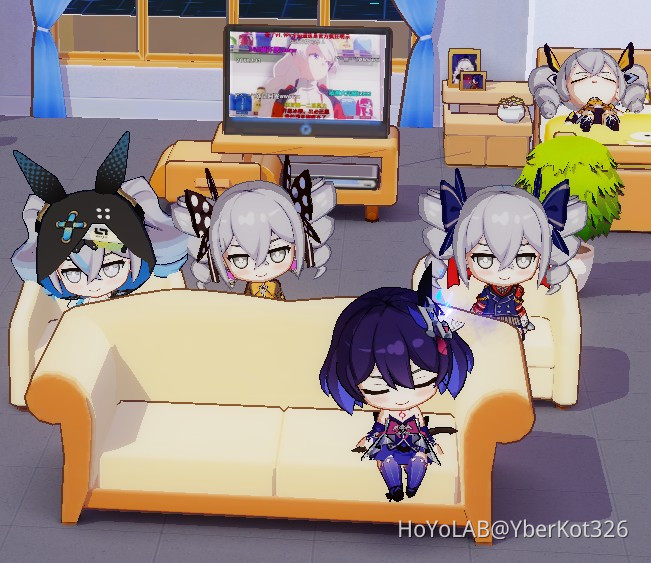 Обычный день в Dorm Honkai Impact 3rd | HoYoLAB