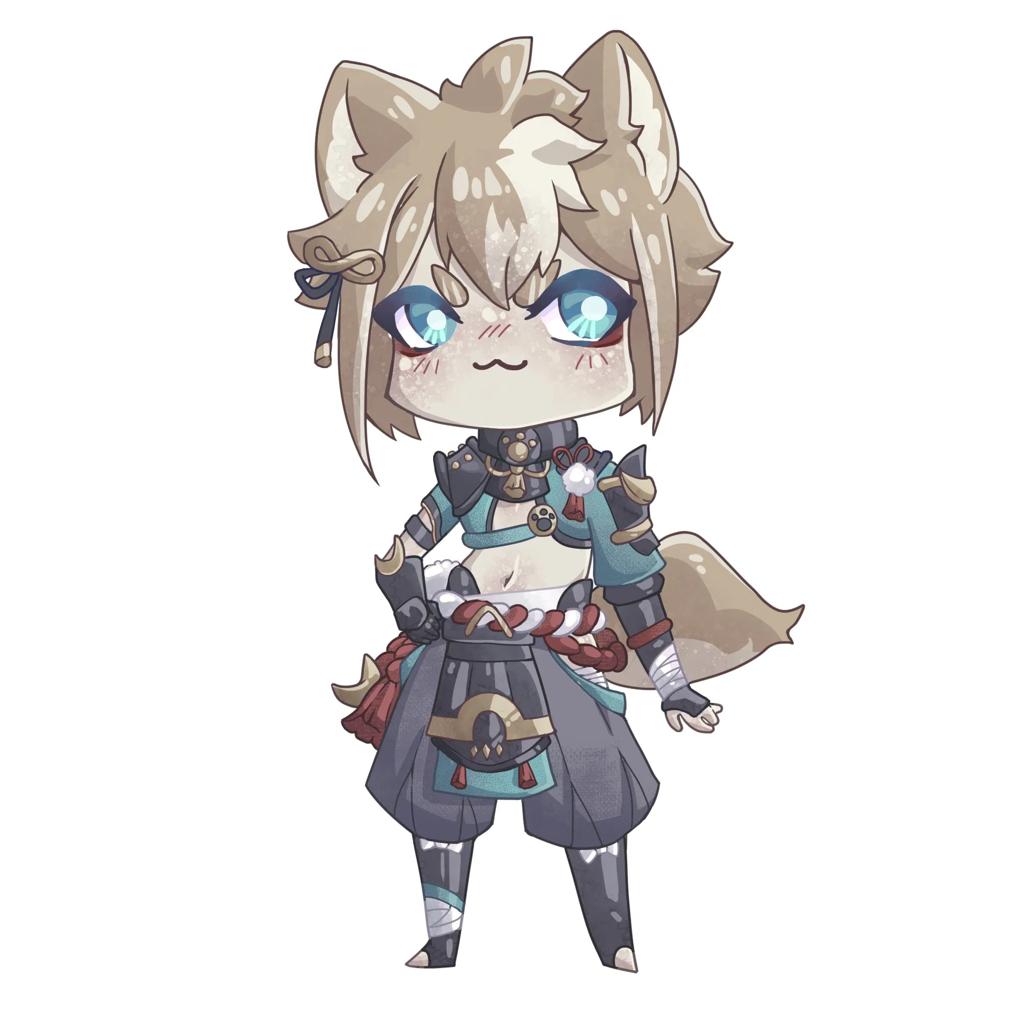 Chibi Gorou!!! Genshin Impact | HoYoLAB