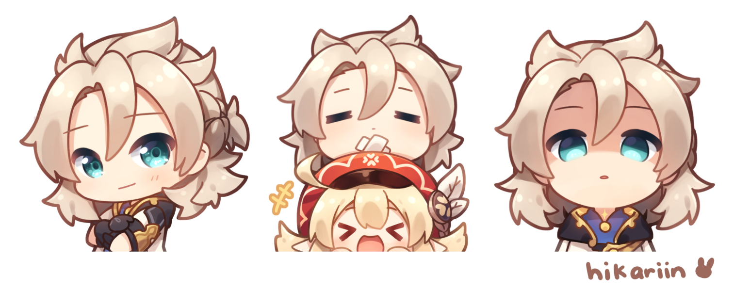 Albedo Stickers Genshin Impact | HoYoLAB