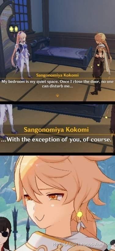 Aether: Knock knock!! Genshin Impact | HoYoLAB